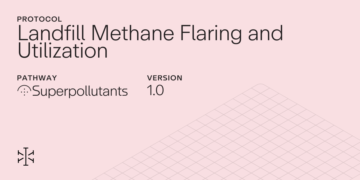 Landfill Methane Flaring and Utilization v1.0 — Isometric